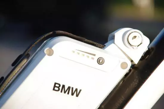 Baterija: elektrinis dviratis BMW kruizas e-bike 2014