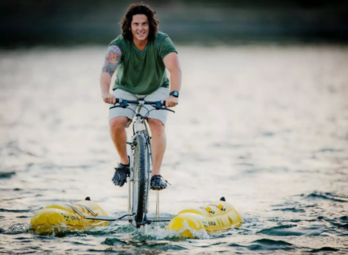 Nová vodná cesta na bicykli