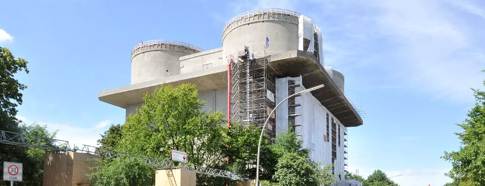 Í Þýskalandi verður herinn bunker endurreist í endurnýjanlega orkuvirkjun