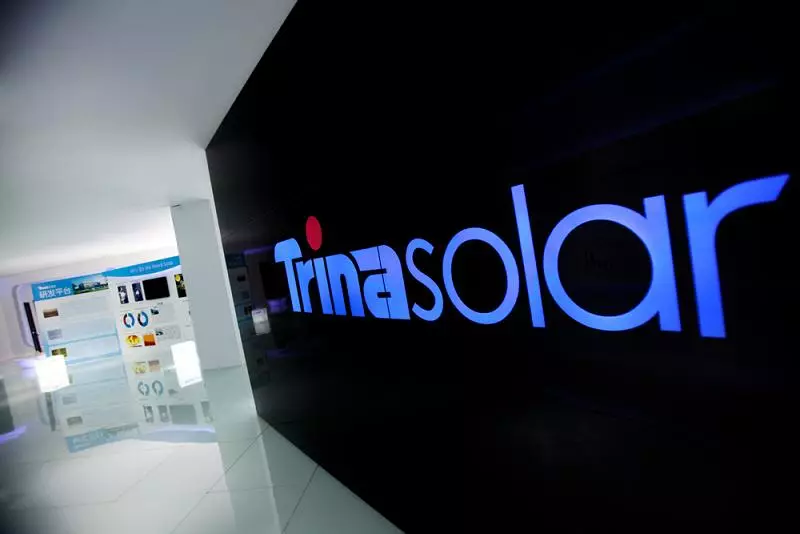 El fabricante de paneles solares solares de Trina con optimismo mira al futuro.