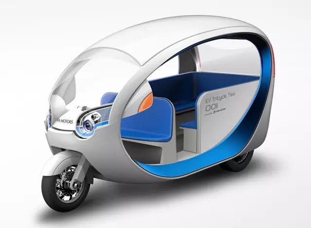 Електричен Tuk-Tuk од Terra Motors