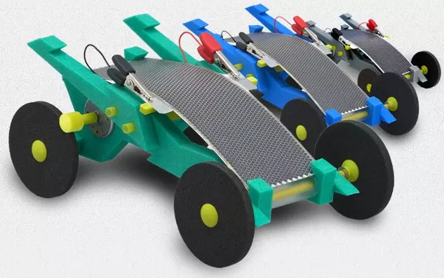 Volta Racer - coche eléctrico de xoguetes en enerxía solar