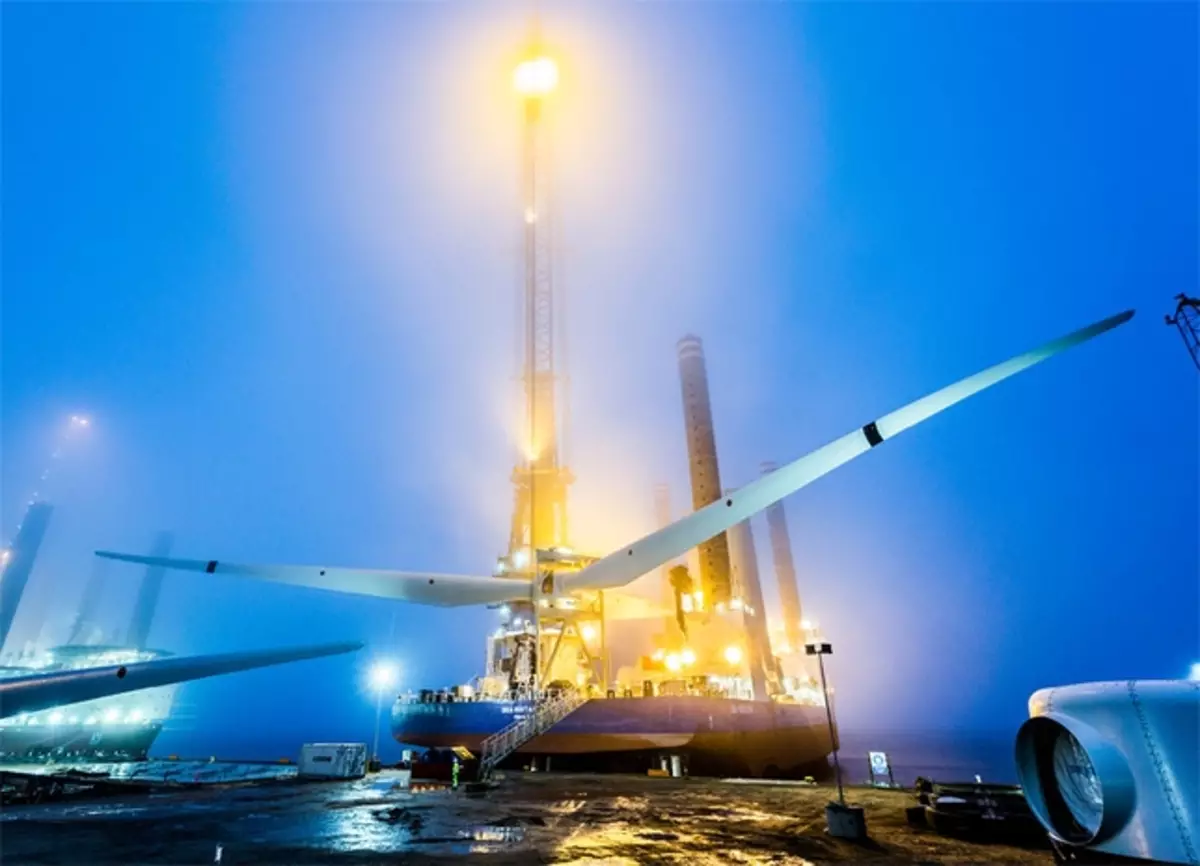Жаңа 150 метрлік жел турбиналарын Gunfleet Sands III-де орнату