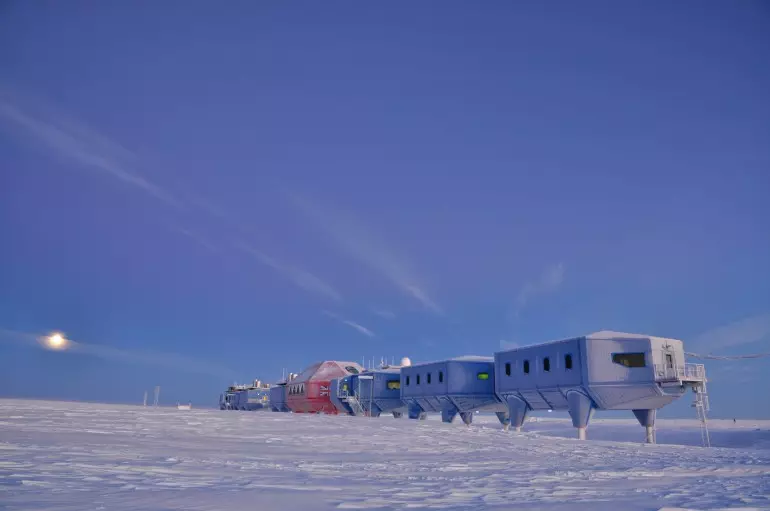 Great Britain idayambitsa mtundu wa Halley Vi Antarctic Center