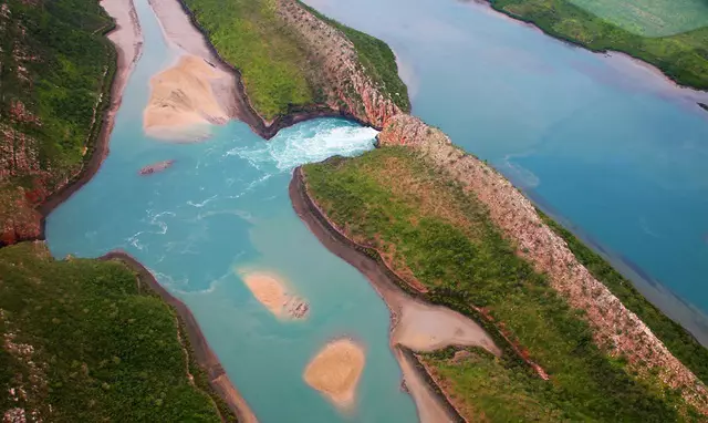 Australien wird horizontale Wasserfälle schützen