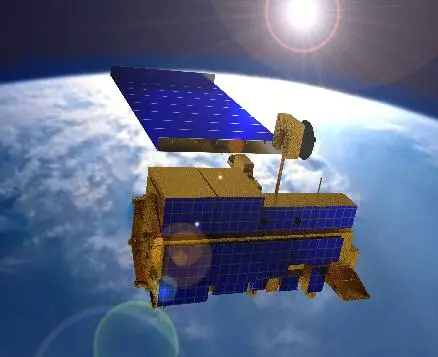 Terra satellite