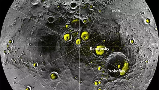 Water Ice Mercury - a great place to search for extraterrestrial life