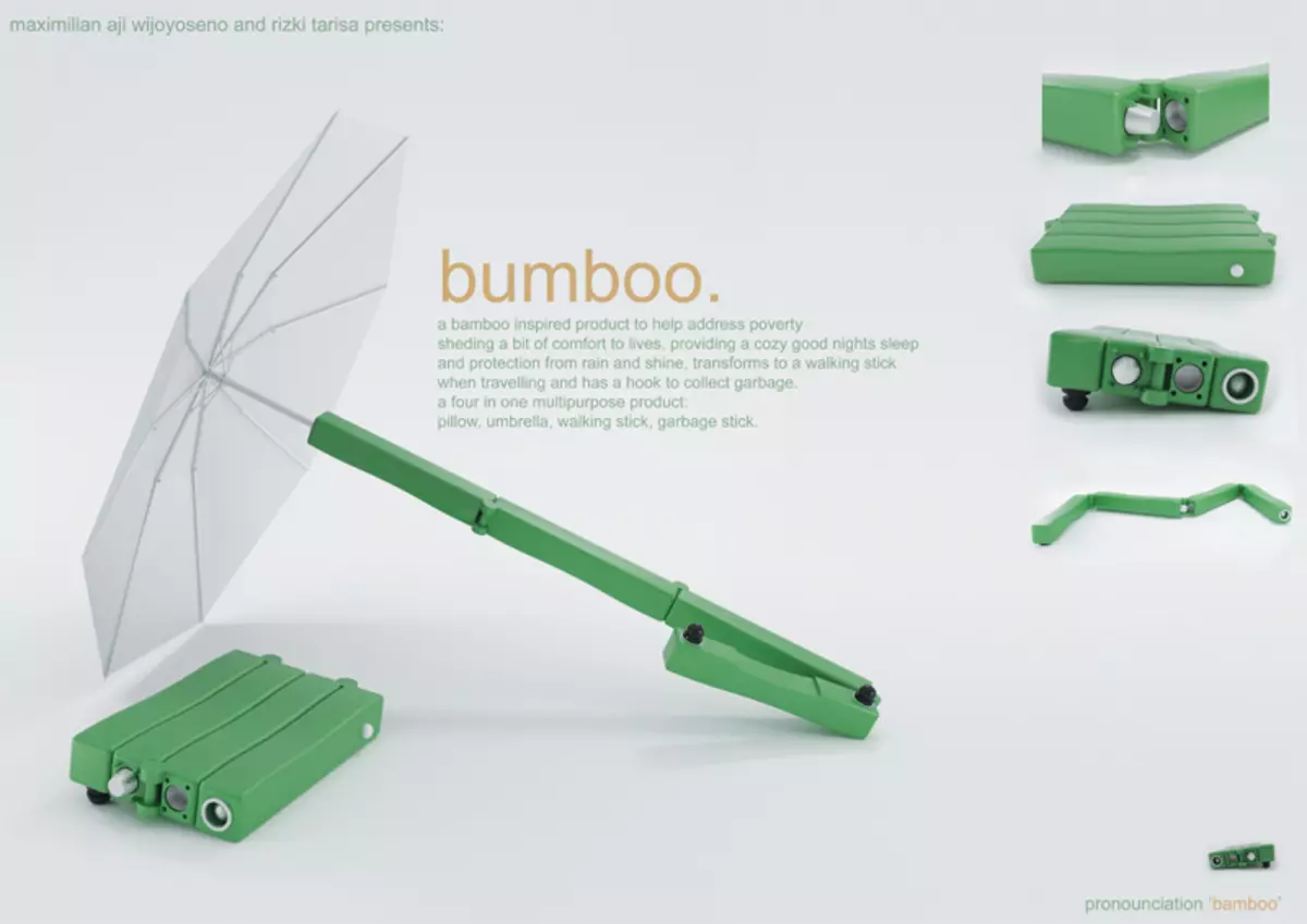 Eco-Umbrella para todos os gustos