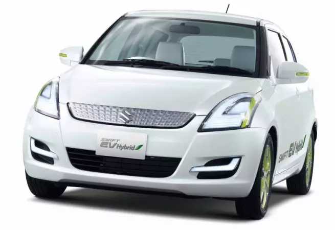 Hybrid SUZUKI SWIFT EV bude prezentovaný na 2013 TOKYO 2013
