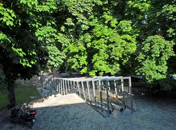 Escalateur urbain à Vitoria