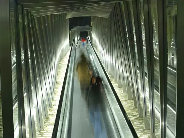 Escalateur urbain à Vitoria