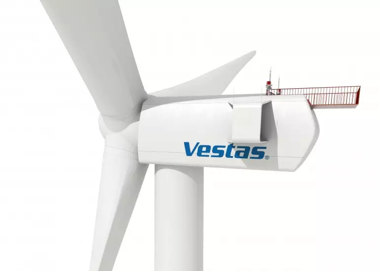 从Vestas记录风力涡轮机