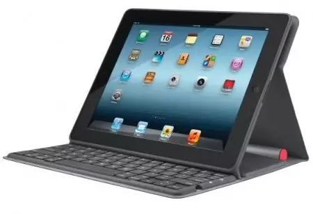 Klávesová klávesnice pro iPad Solární klávesnice Folio