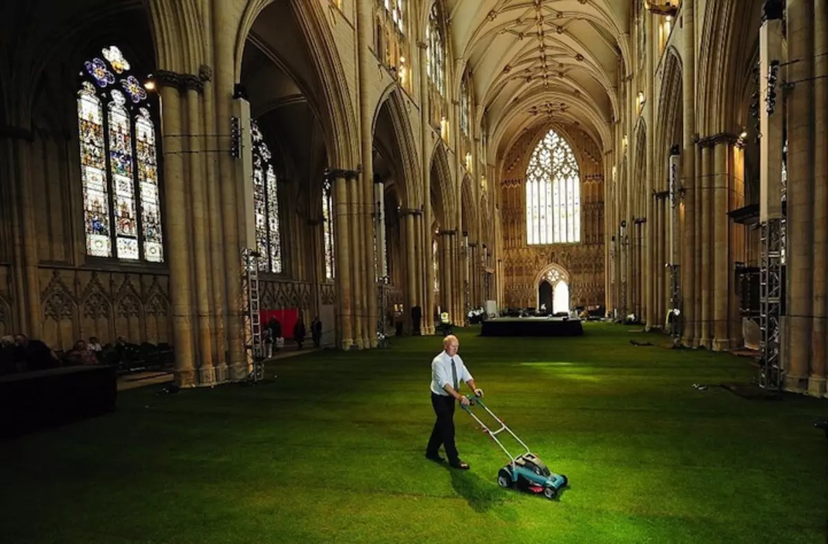 Ugodan travnjak u katedrali York