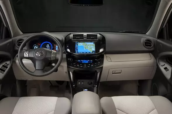 Toyota-RAV4-EV-2012 Interior Display