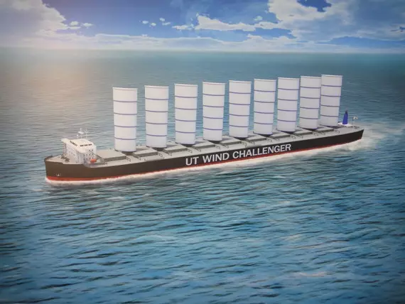 Proiectul Wind Challenger - barca cu pânze a viitorului