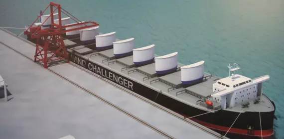 Proiectul Wind Challenger - barca cu pânze a viitorului