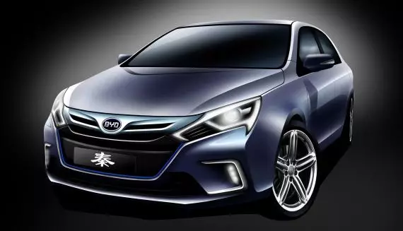 Concept Qin kínverska automaker byd