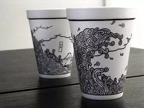 Koffie Eco-Art