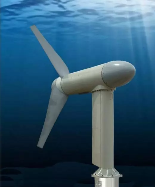 Undervanns turbin