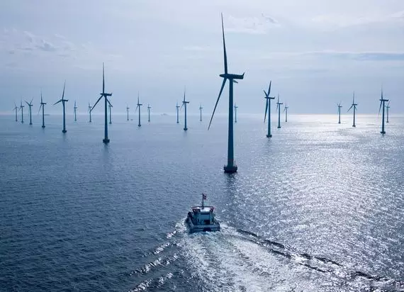 En stor vindmøllepark vil gøre det muligt for Sydkorea at opgive importen af ​​energi