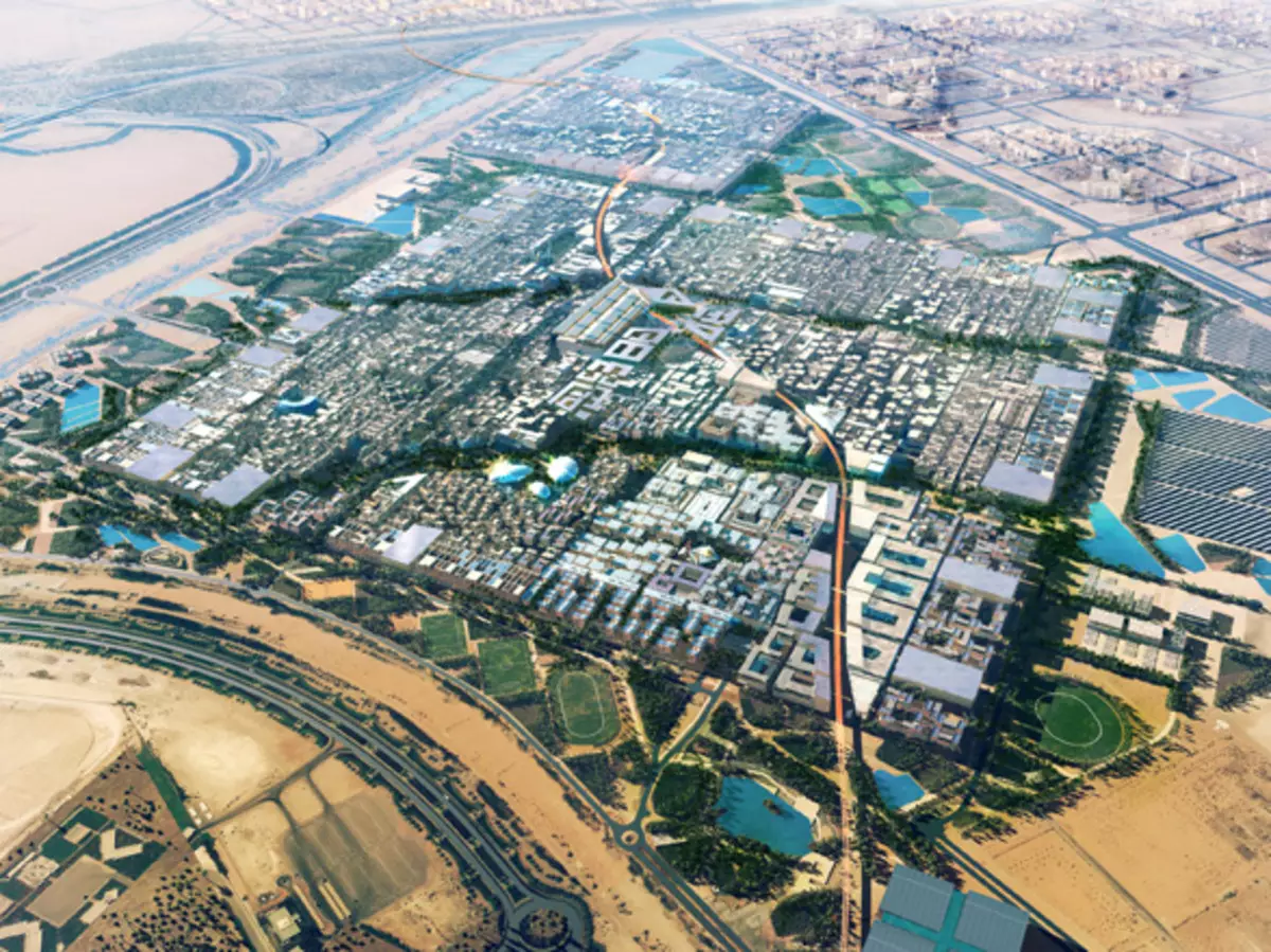 Masdar City: Gids Star yn 'e woastyn, sjoch nei de takomst