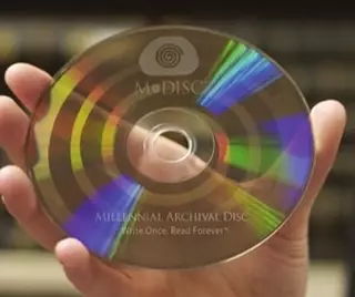 M-disc - даўгавечная альтэрнатыва CD / DVD ад кампаніі Millenniata