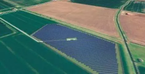 Ekotricity Solar Farm on Fen Farm, Lincolnshire County