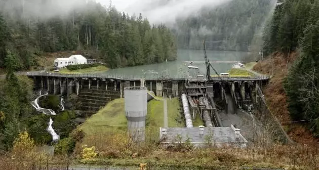 Dam sông Elwha.