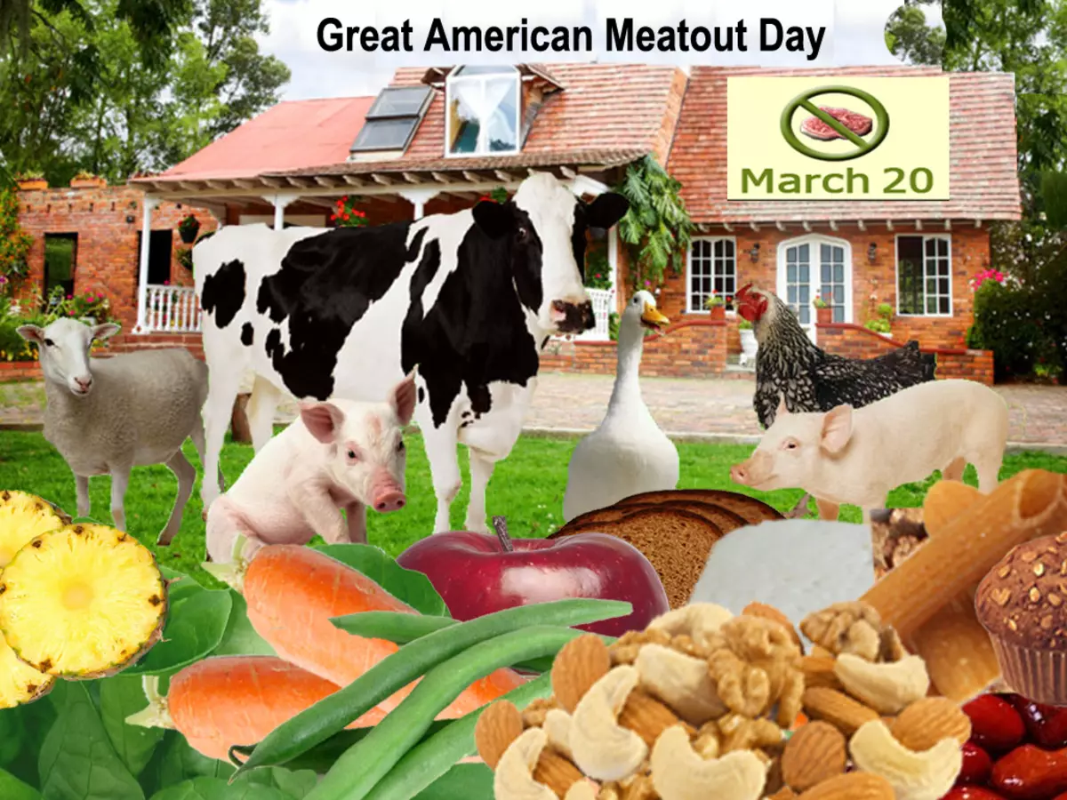 20 mars - Internationell dag utan kött. Facepla.net De senaste Ecology News
