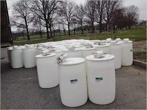 Rainwater Barrels δωρεάν στη Νέα Υόρκη