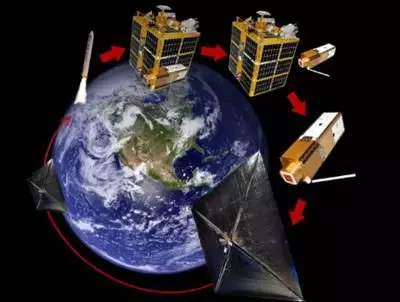 Nanosail D - první satelit na 
