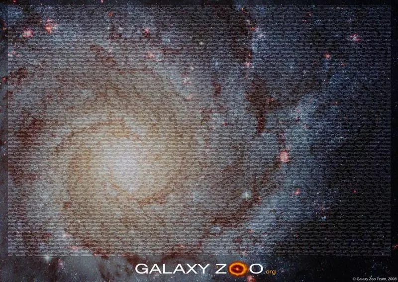 Galaxy Zoo - një projekt-klasifikim i objekteve të një hapësire të largët