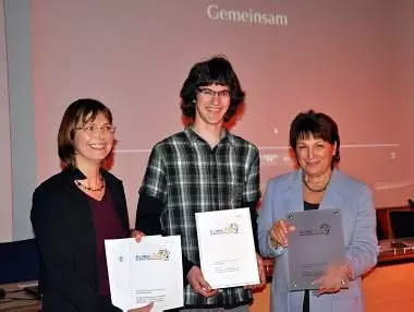 The youngest winner of the competition is a student of the gymnasium who has withdrawn the film about the possibilities of everyday climate protection
