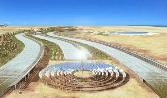 Ang disyerto ng asukal ay mamumulaklak sa network ng mga solar power plant