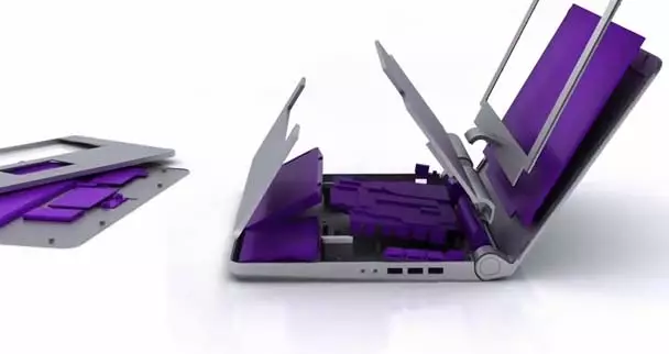 Bloom Laptop - Perssis Laptop-Prototyp
