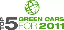 Top 5 most "green" cars 2011