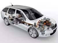 Skoda Octavia Green E - Pertama Czech Electric Mobile di Paris