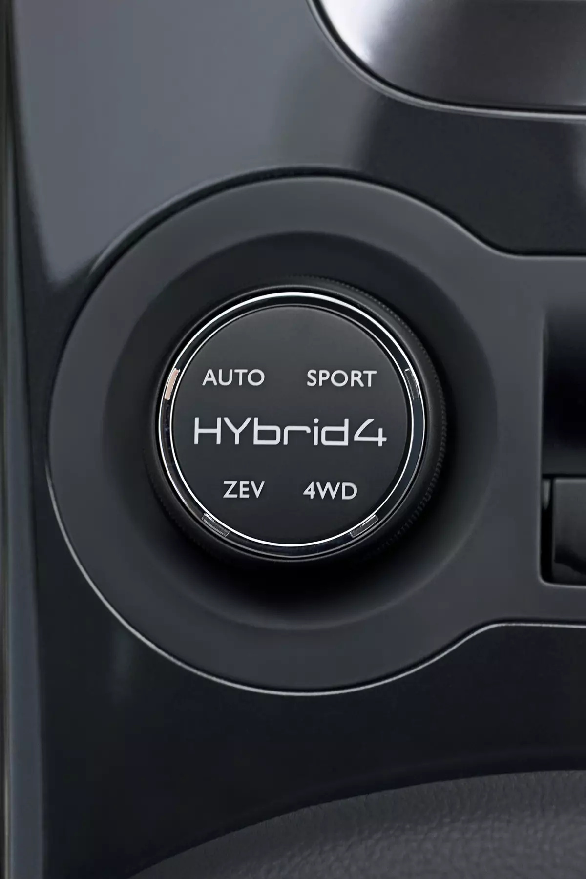 3008 Hybrid4 judesio režimo parinkiklis