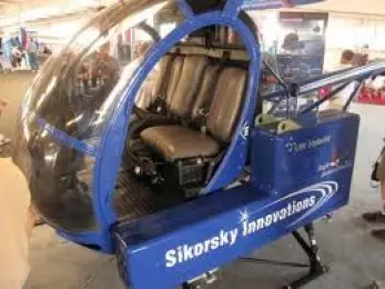 Elektrický vrtulník Sikorsky.