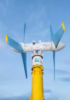 Największa turbina pływowa na świecie o pojemności 1 mW