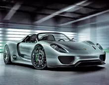 Porsche 918 Spyder - iň çalt gibrid awtoulag