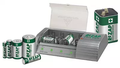 ReZAP Battery Engineer - паўторнае выкарыстанне стандартных батареек