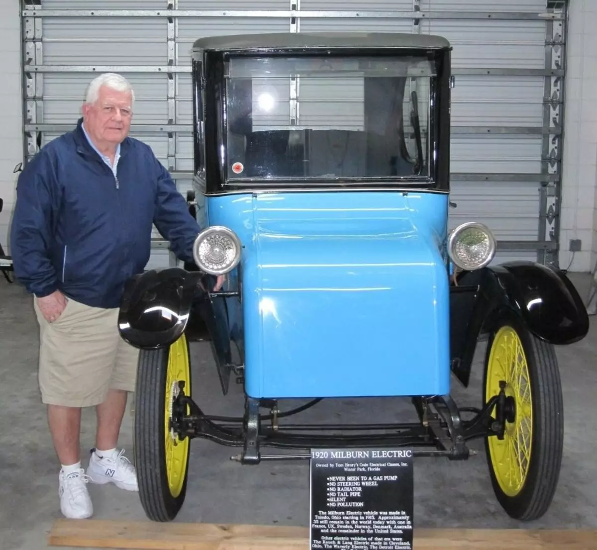 Milburn Electric 1920 Elektrische auto die 90 jaar leefde