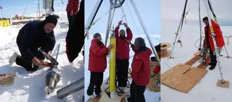 Bindshedler e os seus colegas consideraron realmente unha caída no mar - a probabilidade de que o descubrimento accidental de inundacións de lonxe das criaturas era moi pequeno. É por iso que o descubrimento de dous animais inmediatamente golpeou aos científicos (foto da NASA)