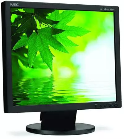 La serie "verde" dei monitor NEC Accusync è stata ripidata con un nuovo modello AS171 con un ridotto consumo energetico.