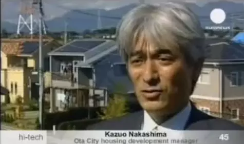 ผู้จัดการการพัฒนา Casuno Nakashima ของอาคารที่อยู่อาศัยของเมืองญี่ปุ่น OT