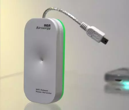 Airnergy - Charger zal uw batterij aanvullen als gevolg van Wi-Fi-radiogolven