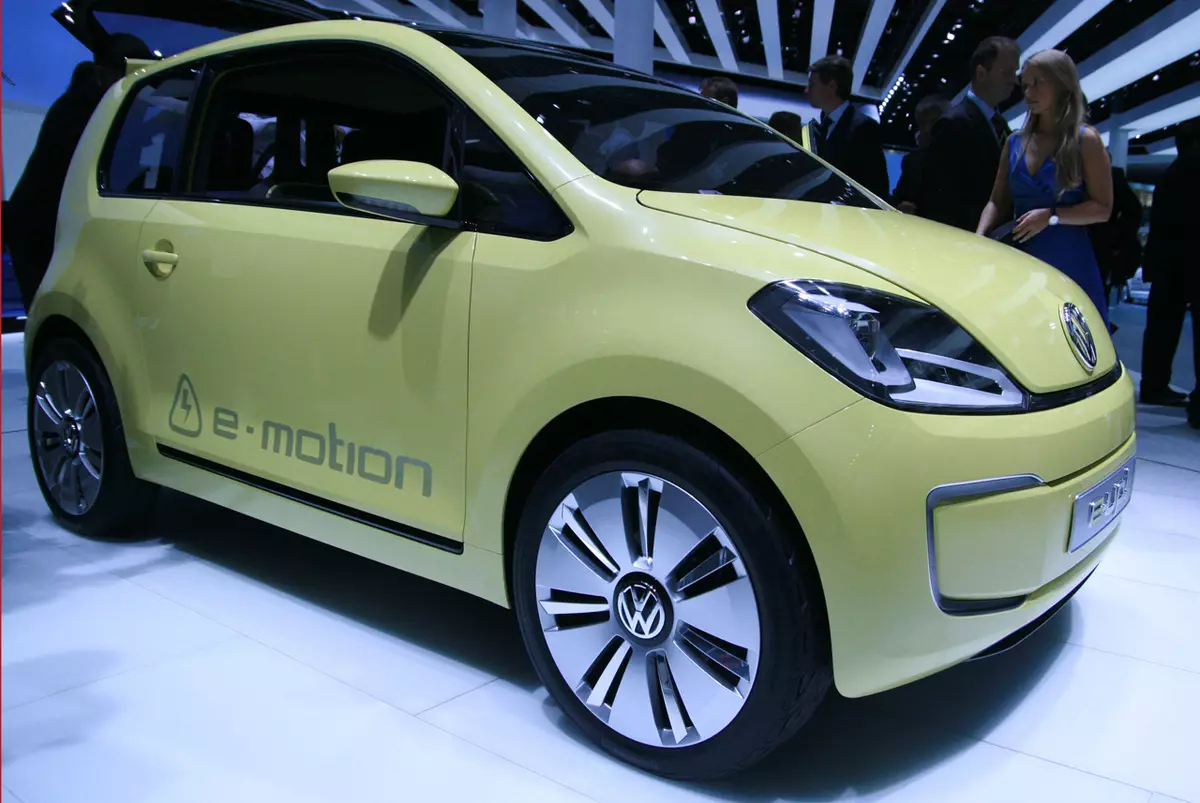 VW E-Up Conceptual ไฟฟ้ามือถือจากโฟล์คสวาเก้น