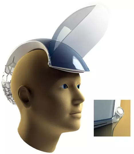 Prototipo de casco aéreo